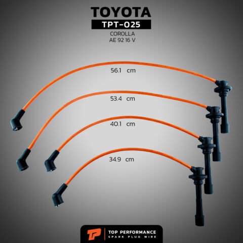 สายหัวเทียน TOYOTA COROLLA AE92 16 VALVE เครื่อง 4AF - TOP PERFORMANCE ...