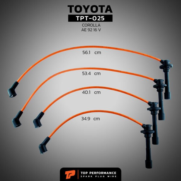 สายหัวเทียน TOYOTA COROLLA AE92 16 VALVE เครื่อง 4AF - TOP PERFORMANCE ...