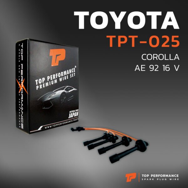 สายหัวเทียน TOYOTA COROLLA AE92 16 VALVE เครื่อง 4AF - TOP PERFORMANCE ...